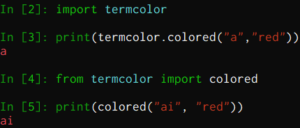 termcolorでPythonのprint文に色を付けよう！ – G-Kalumnium 公式サイト